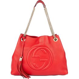 Gucci Crossbody Bags - Gucci Leather GG Soho Crossbody Bag - Gr. unisize - in Bunt - f&uuml;r Damen