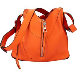 Loewe Crossbody Bags - Loewe Orange Leather Hammock Crossbody Bag - Gr. unisize - in Bunt - f&uuml;r Damen