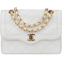 Chanel Crossbody Bags - Chanel Quilted Lambskin Bicolor Double Flap Crossb - Gr. unisize - in Bunt - f&uuml;r Damen