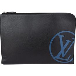 Louis Vuitton Crossbody Bags - Louis Vuitton Taurillon LV Laptop Clutch - Gr. unisize - in Schwarz - für Damen