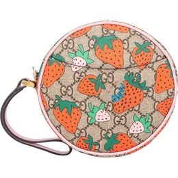 Gucci Crossbody Bags - Gucci GG Strawberry Monogram Pouch - Gr. unisize - in Bunt - f&uuml;r Damen