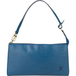Louis Vuitton Crossbody Bags - Louis Vuitton Bleu Epi Leather Pochette Accessoire - Gr. unisize - in Blau - f&uuml;r Damen