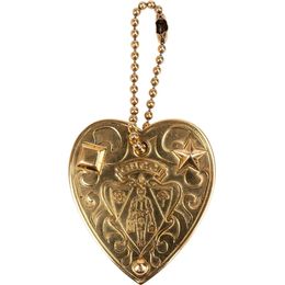 Gucci Crossbody Bags - Gucci Golden Knight Heart Bags Pendant - Gr. unisize - in Bunt - f&uuml;r Damen