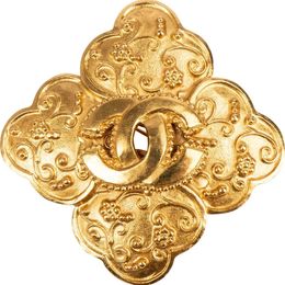 Chanel Halskette - Chanel Golden Ramble CC Brooch - Gr. unisize - in Mehrfarbig - f&uuml;r Damen