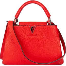 Louis Vuitton Crossbody Bags - Louis Vuitton Rouge Taurillon Capucines BB Handbag - Gr. unisize - in Rot - f&uuml;r Damen