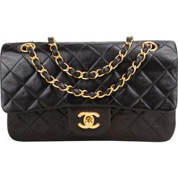 Chanel Crossbody Bags - Chanel Quilted Lambskin 24K Gold Small Double Flap - Gr. unisize - in Bunt - f&uuml;r Damen