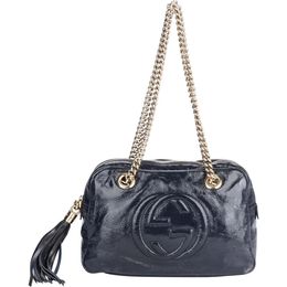 Gucci Crossbody Bags - Gucci GG Patent Leather Soho Chain Shoulder Bag - Gr. unisize - in Bunt - f&uuml;r Damen