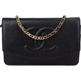 Chanel Crossbody Bags - Chanel Caviar Leather CC Wallet On Chain Crossbody - Gr. unisize - in Schwarz - f&uuml;r Damen