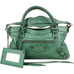 Balenciaga Crossbody Bags - Balenciaga Green Leather Limited 10th Anniversary - Gr. unisize - in Gr&uuml;n - f&uuml;r Damen