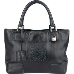 Loewe Crossbody Bags - Loewe Bicolor Leather Fusta Handbag - Gr. unisize - in Schwarz - f&uuml;r Damen