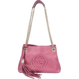 Gucci Crossbody Bags - Gucci Leather GG Soho Crossbody Bag - Gr. unisize - in Bunt - f&uuml;r Damen