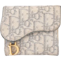 Christian Dior Portemonnaie - Christian Dior Trotter Monogram Saddle Wallet - Gr. unisize - in Bunt - f&uuml;r Damen