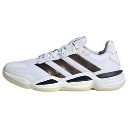 adidas Performance Sportschuh 'Stabil 16' Damen Gr&ouml;&szlig;e 42.5/43 dunkelbraun / wei&szlig;