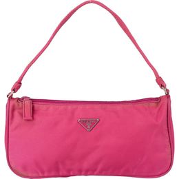 Prada Crossbody Bags - Prada Pink Nylon Triangle Handbag - Gr. unisize - in Gold - f&uuml;r Damen