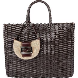 Fendi Crossbody Bags - Fendi Braid Shopper Mini FF Baguette Handbag Set - Gr. unisize - in Bunt - f&uuml;r Damen