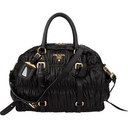 Prada Crossbody Bags - Prada Quilted Leather City Handbag - Gr. unisize - in Schwarz - f&uuml;r Damen