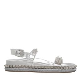 Christian Louboutin Pyrabizz Sandal - Gr. 36 (EU) - in Silber