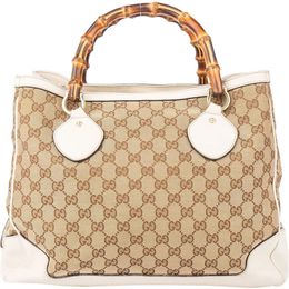 Gucci Crossbody Bags - Gucci GG Monogram Bamboo Handbag - Gr. unisize - in Bunt - f&uuml;r Damen