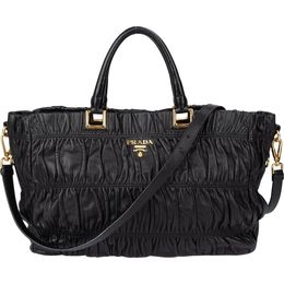 Prada Crossbody Bags - Prada Quilted Leather City Handbag - Gr. unisize - in Schwarz - f&uuml;r Damen