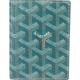GOYARD Portemonnaie - GOYARD Green GOYARDine Monogram Cardholder - Gr. unisize - in Gr&uuml;n - f&uuml;r Damen