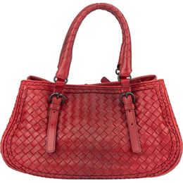 Bottega Veneta Crossbody Bags - Bottega Veneta Red Intrecciato Leather - Gr. unisize - in Rot - f&uuml;r Damen