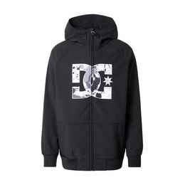 DC Shoes Sportjacke 'SPECTRUM' Herren Gr&ouml;&szlig;e S grau / basaltgrau / schwarz / offwhite