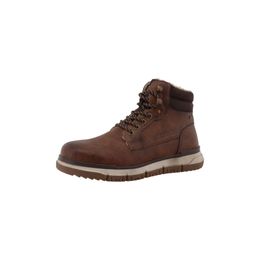 Tom Tailor Lace-Up Boots male size 46 Auburn