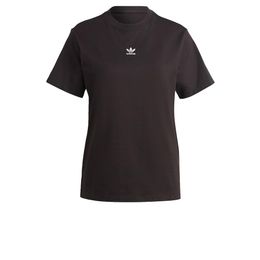 adidas originals Shirt 'Adicolor Essentials' Damen Gr&ouml;&szlig;e M/L schwarz / wei&szlig;