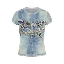 Guess Shirt female Blue size M