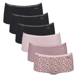 Sloggi Panty Damen Gr&ouml;&szlig;e S pink / schwarz