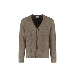 DSTREZZED Strickjacke 'Hugin' Herren Gr&ouml;&szlig;e M mokka