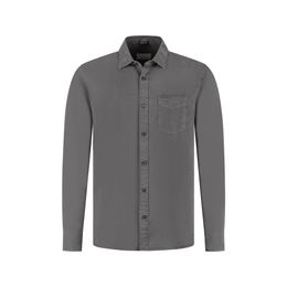 Dstrezzed Button Up Shirt 'Lamont' male size S Dark grey