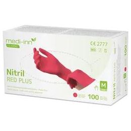 Medi-Inn Einmalhandschuhe Nitril Red plus, puderfrei VE 1000 St&uuml;ck XL