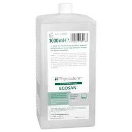 Physioderm Ecosan Hautreinigung 10 x 1 Liter Euro-Spender-Flasche