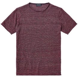 Seldom Herren-Strickshirt M Rotmelange