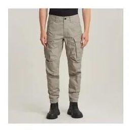 G-Star Raw G-Star f&uuml;r Herren. D24735-D929-G106 Cargo-Hose 3D Regular Tapered Cuffed grau (30/32), L&auml;ssig, Baumwolle