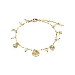 Pilgrim Armband 'Mylan' Damen Gr&ouml;&szlig;e One Size gold / transparent / perlwei&szlig;