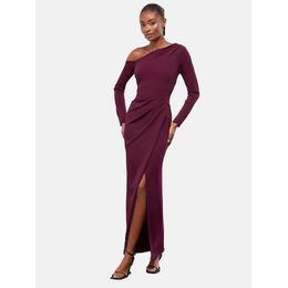 Lipsy Kleid Damen Gr&ouml;&szlig;e 46 burgunder Winterkleid