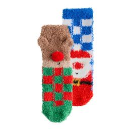 next Socken Jungen Gr&ouml;&szlig;e 23/26 blau / braun / rot / wei&szlig;