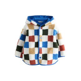 next Fleece Jacket boy White size 1.5-2 yrs