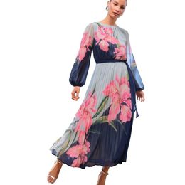 Love & Roses Dress female Blue size 18