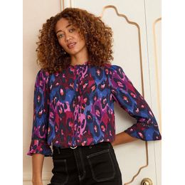 Love & Roses Blouse female Purple size 10