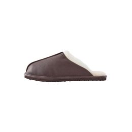 next Slippers male Brown size 10