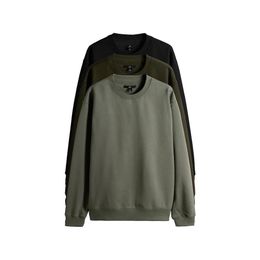 The Set Sweatshirt male Green, Black size L