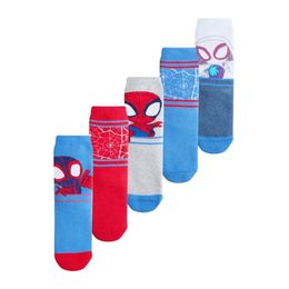next Socken Jungen Gr&ouml;&szlig;e 23/26 himmelblau / rot / wei&szlig;