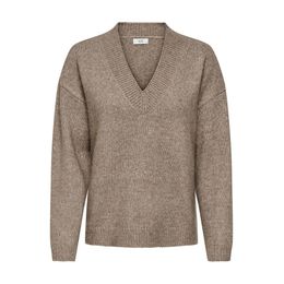 Jacqueline de Yong JDY Pullover 'JDYSilja' Damen Gr&ouml;&szlig;e XL braunmeliert