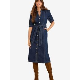 love & roses Kleid Damen Gr&ouml;&szlig;e 48 blue denim Winterkleid