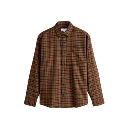 next Button Up Shirt male Brown size XS