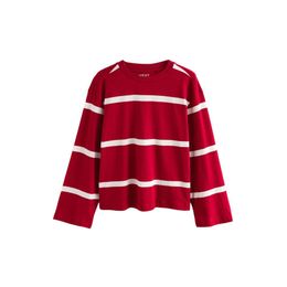 next Shirt Damen Gr&ouml;&szlig;e XL kirschrot / wei&szlig;