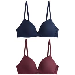 next Bra female Blue, Red size 80